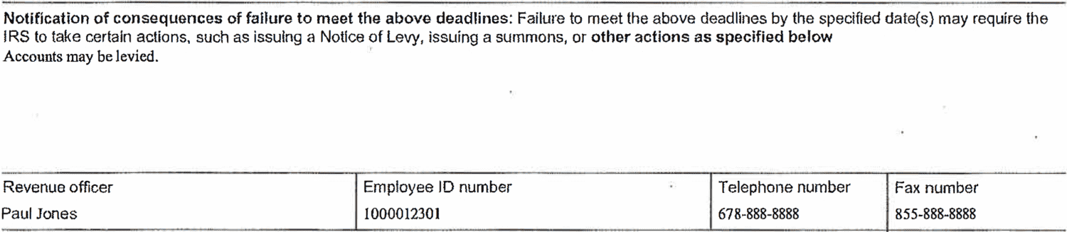 IRS Form 9297: What To Do If You Received This From a Revenue Officer ...