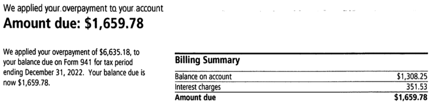 IRS Notice CP128: Why Is The IRS Using My Overpayment? - Choice Tax Relief