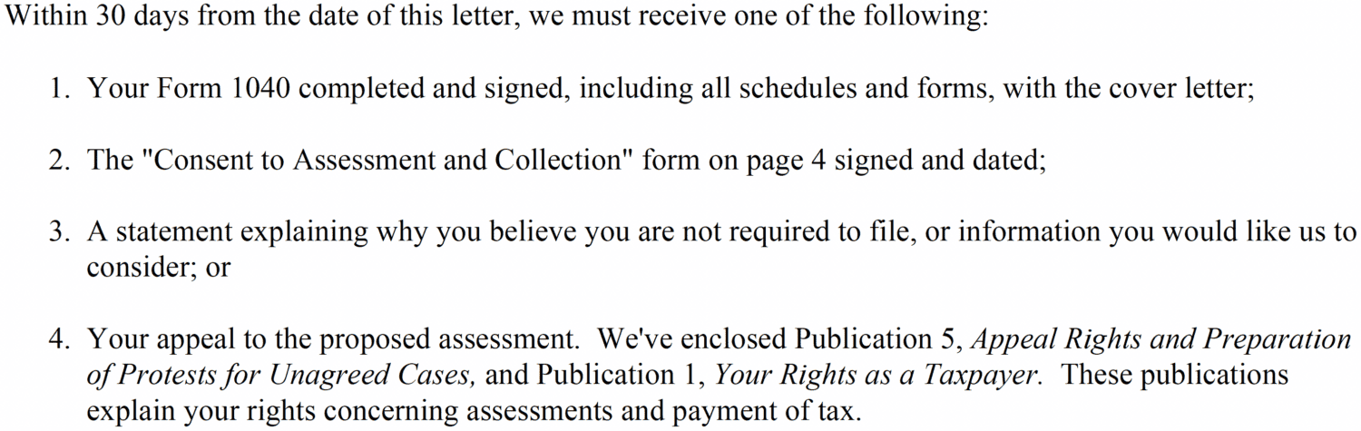 IRS Letter 2566: What To Do If the IRS Calculated Your Taxes For You ...