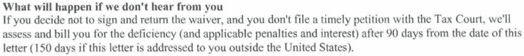 IRS Letter 3219: What To Do When the IRS Sends You a Notice of ...