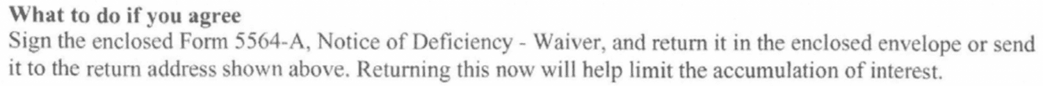 IRS Letter 3219: What To Do When the IRS Sends You a Notice of ...