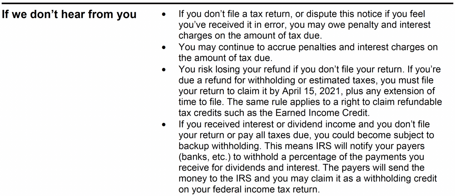 IRS Notice CP59: What It Is and How to Respond - Choice Tax Relief